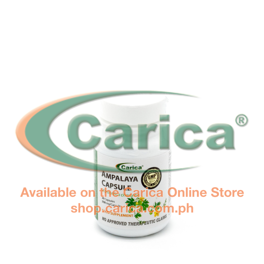 Ampalaya Capsules (Bitter Gourd / Bitter Melon – Momordica charantia ...