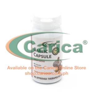 Garlic Capsules (Allium sativum) – 90 Capsules – Carica Herbal Health ...