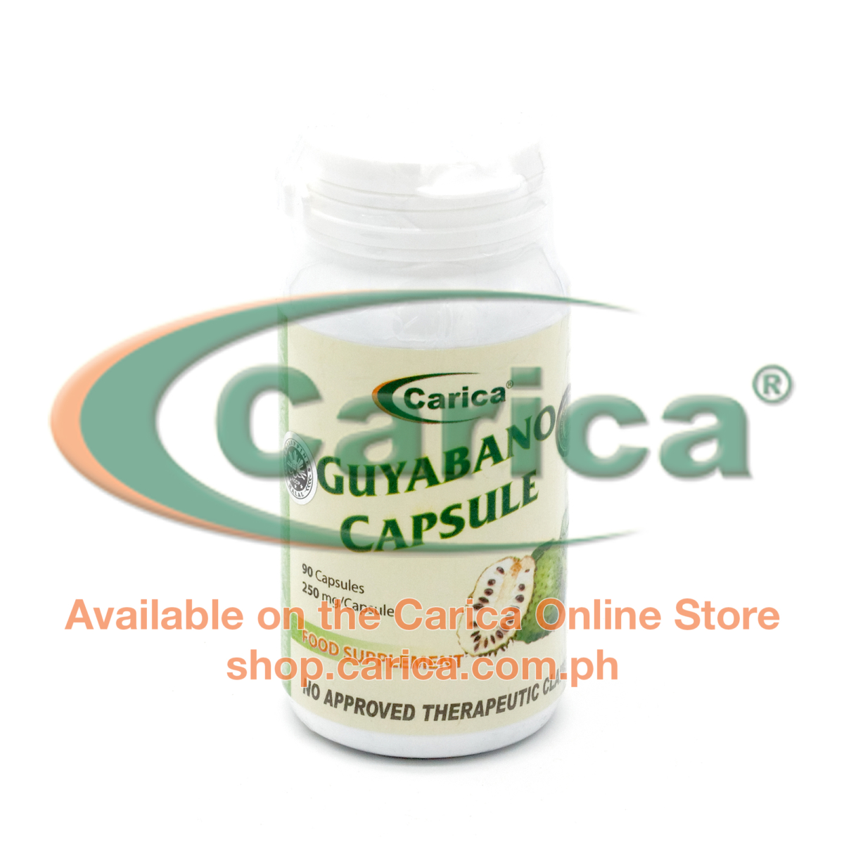 Guyabano Capsules (Graviola / Soursop – Annona muricata) – 90 Capsules ...