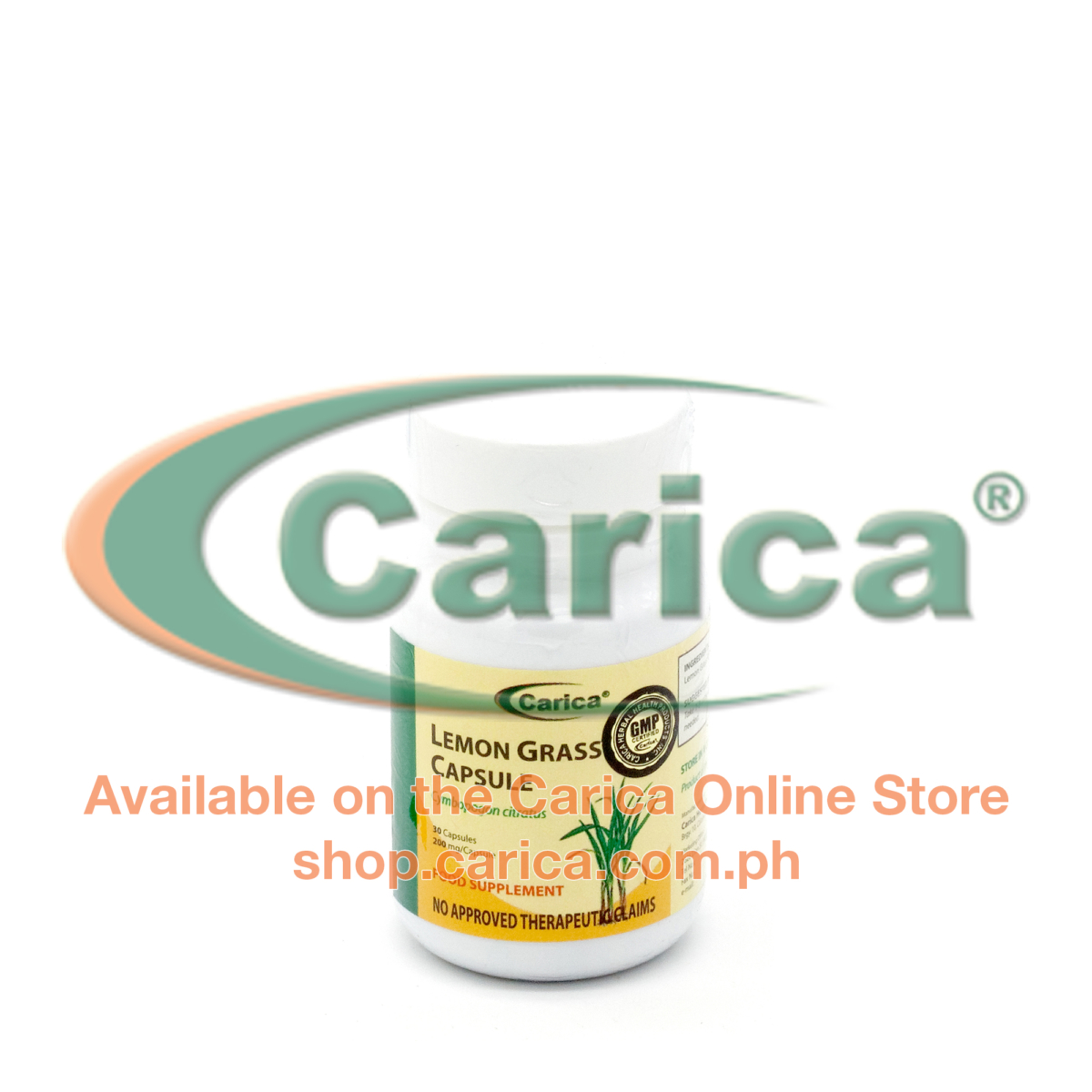 Lemon Grass Capsules (Tanglad – Cymbopogon citratus) – 30 Capsules ...