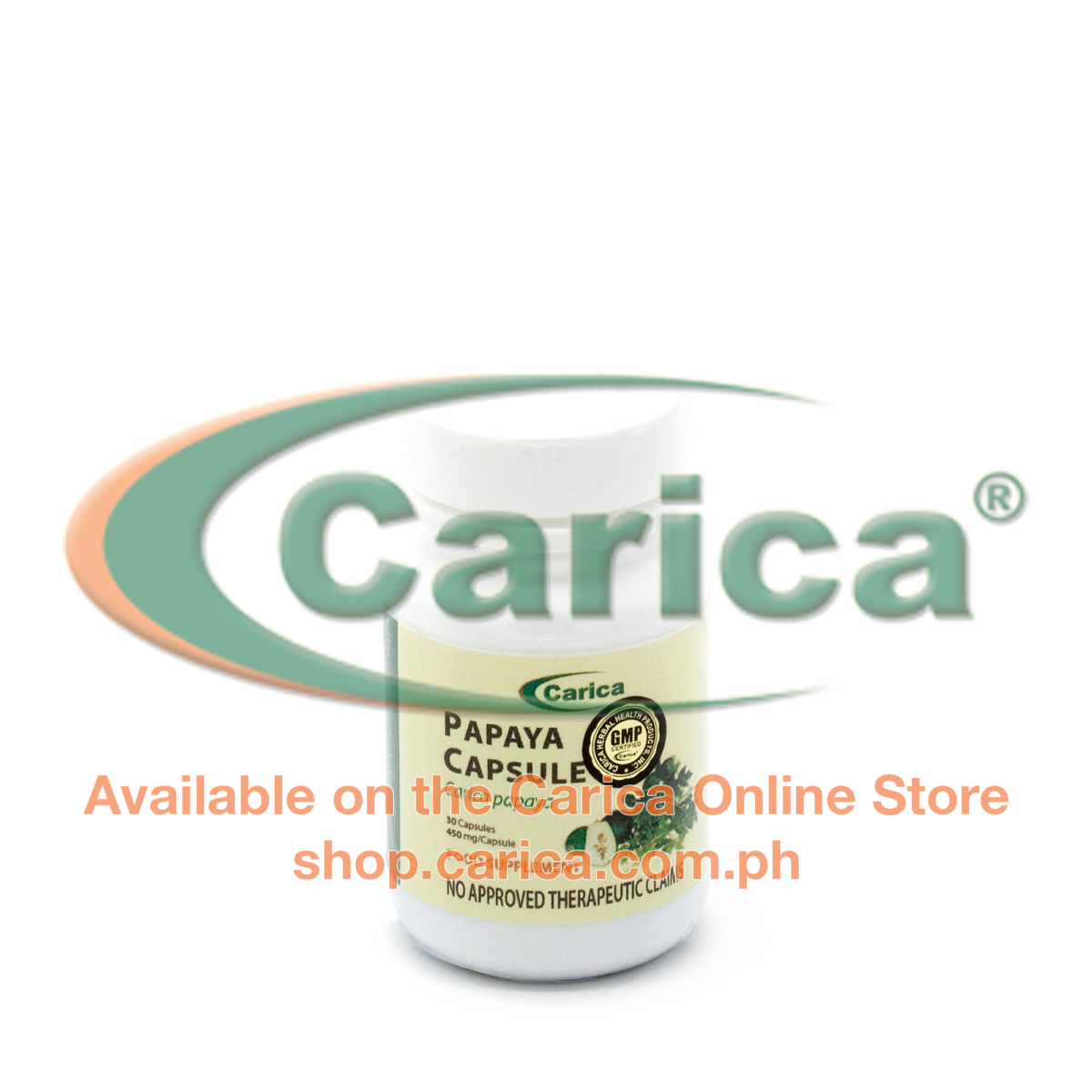 Papaya Capsules (Carica papaya) – 30 Capsules – Carica Herbal Health ...