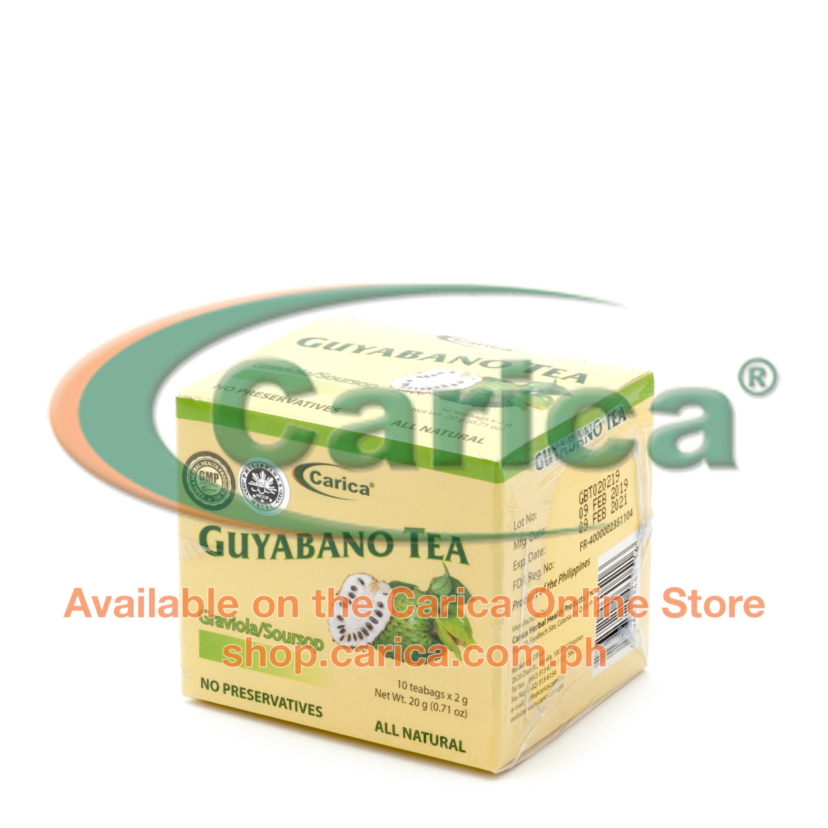 Guyabano Capsules (Graviola / Soursop – Annona muricata) – 30 Capsules ...